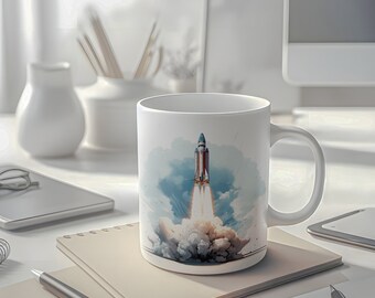 Radio Space Mug, Space Coffee Cup, Scientist Mugs - Etsy