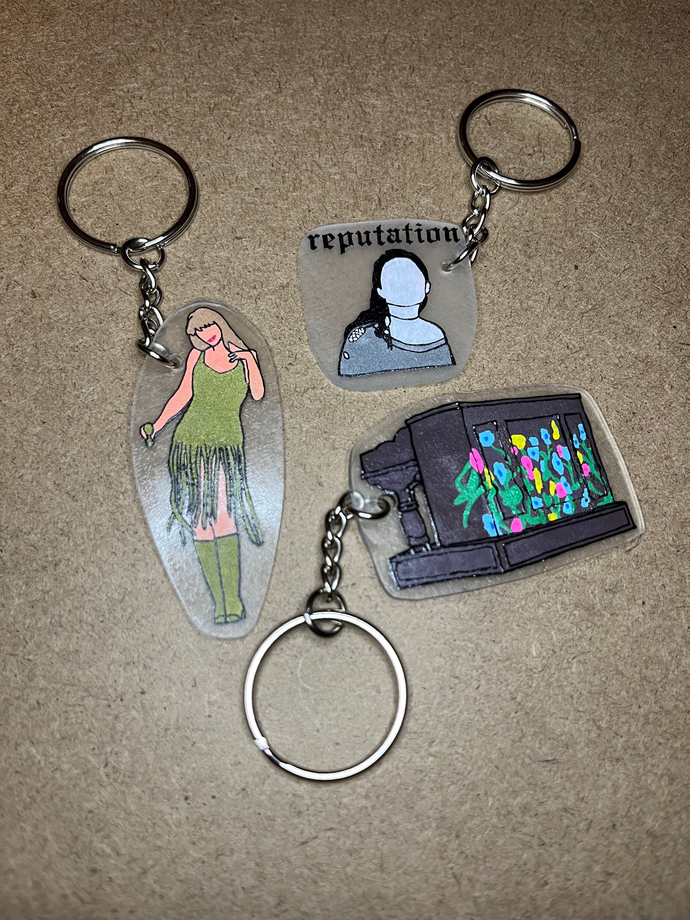 Custom Shrinky Dink Keychain - Etsy