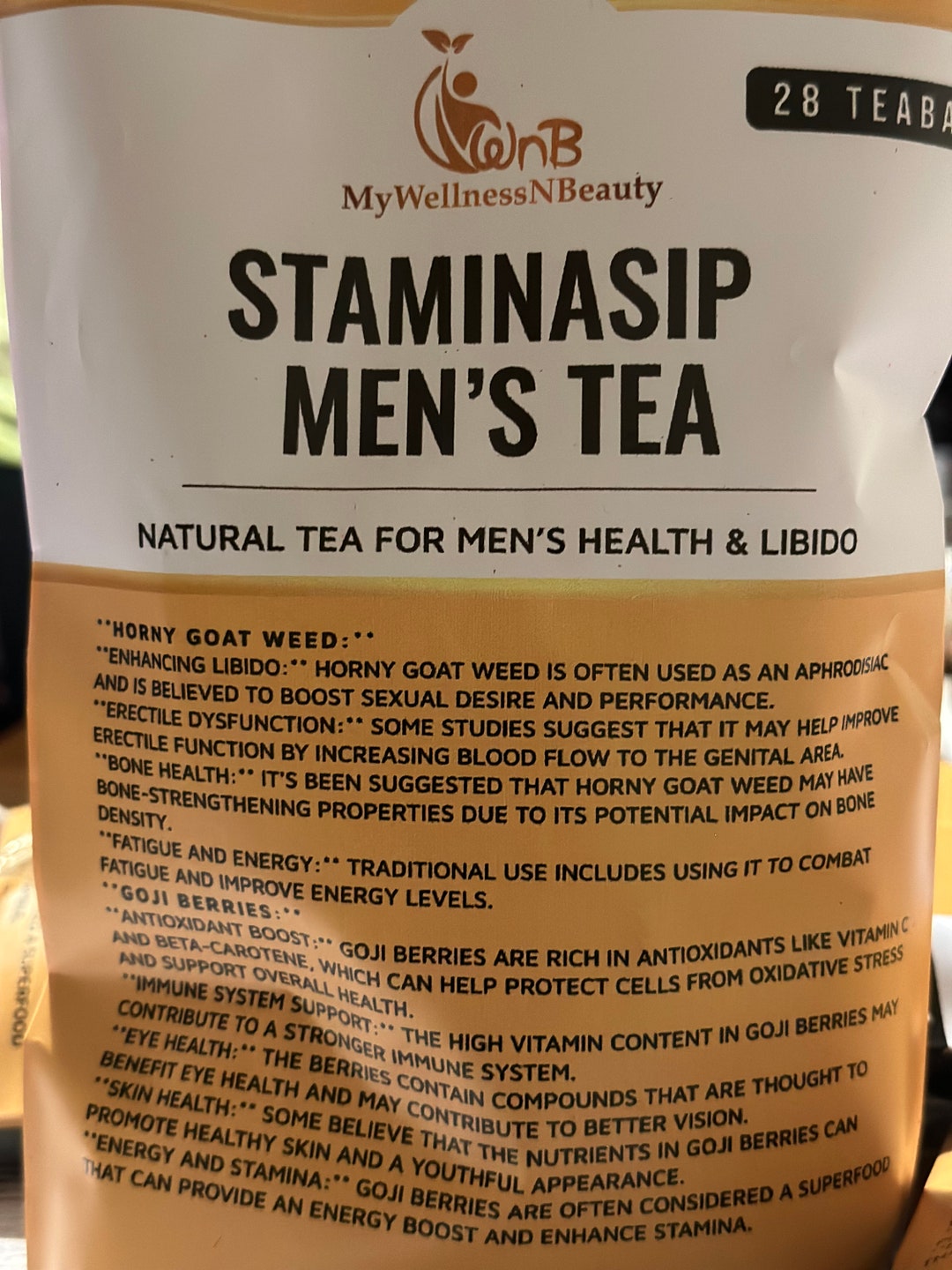 Herbal Tea for Men - Etsy