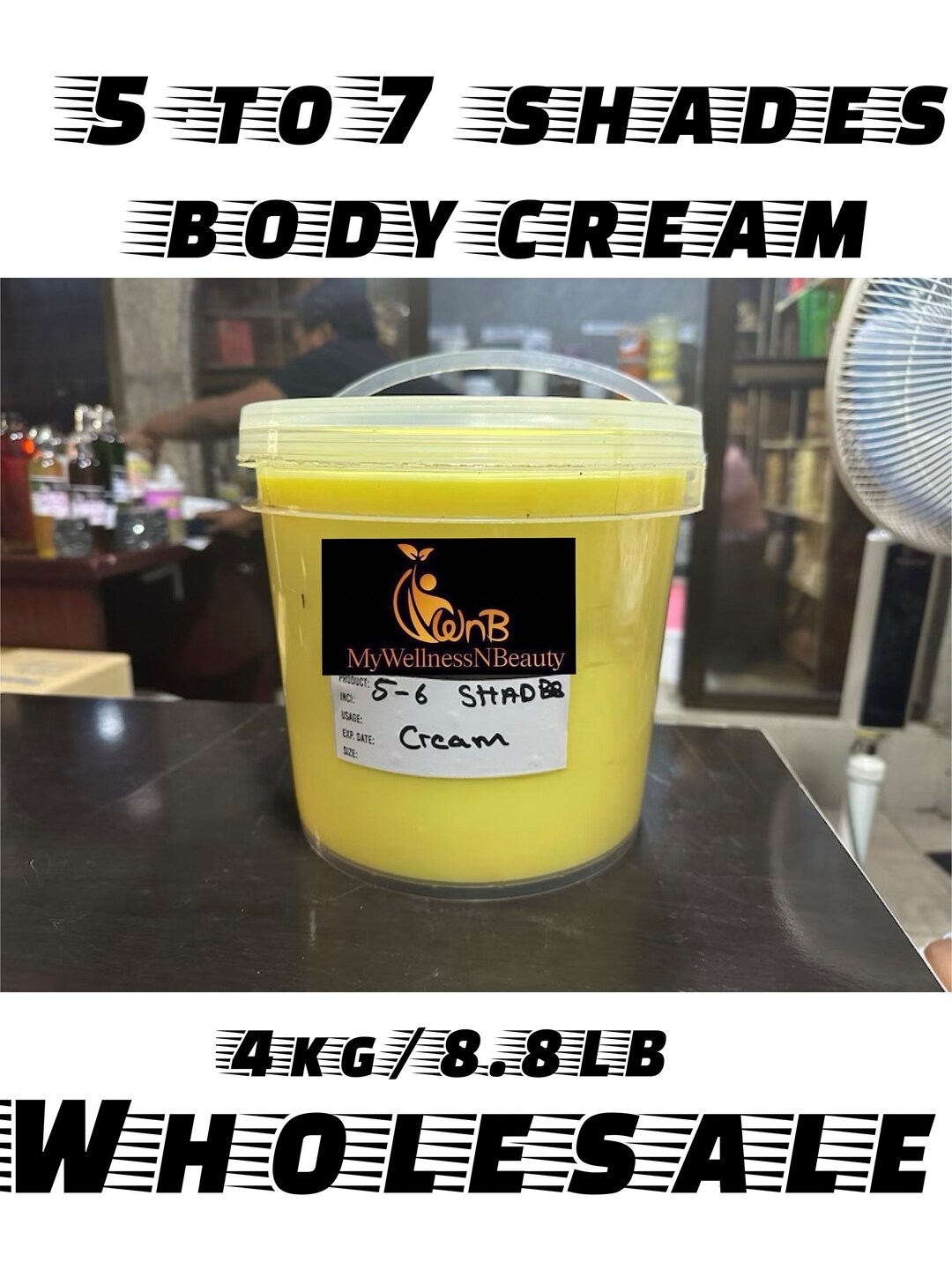 Five to Seven Body Cream 4kg Wholesale Body Creams Handmade Body Cream ...