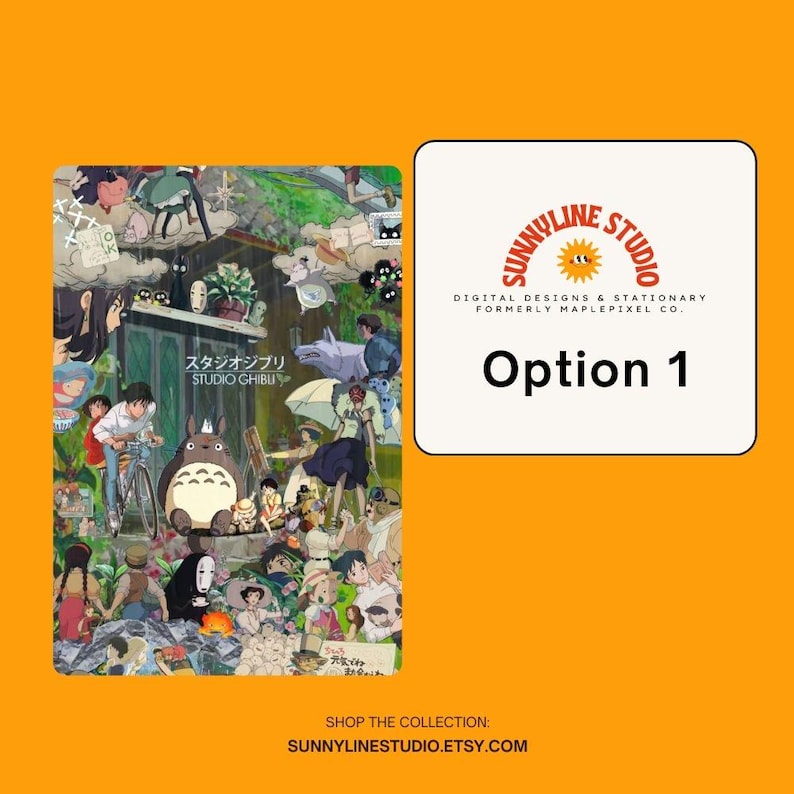 Studio Ghibli Kindle Insert: Spirited Away, Totoro Designs (digital ...