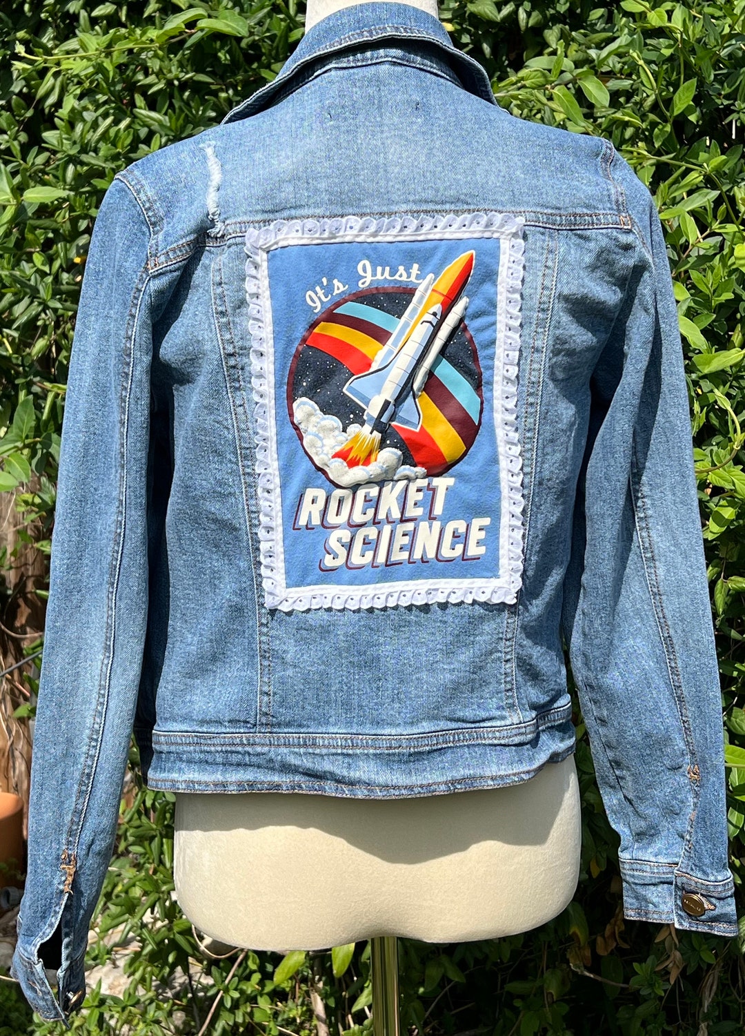 Its Just ROCKET SCIENCE A Perfect Jean Jacket Re-spin for the Space Age ...