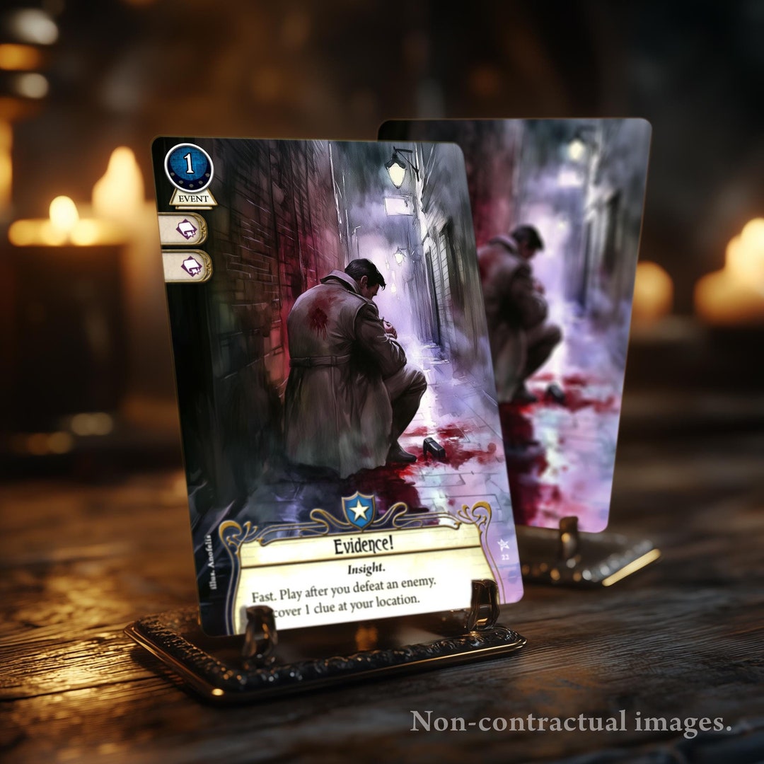 Evidence! (event) - Compatible With Arkham Horror LCG - High Quality ...