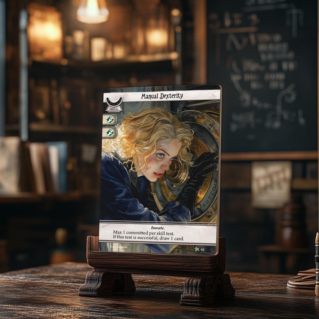 Manual Dexterity (skill) - Compatible With Arkham Horror LCG - High ...