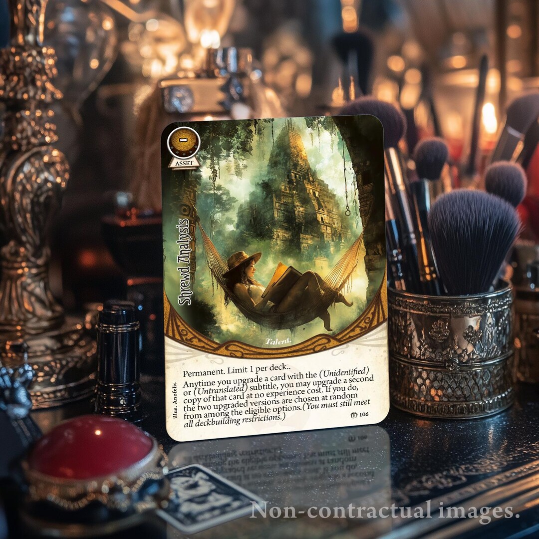 Shrewd Analysis (LIMITED) - Gold Gilded Edges - Compatible With Arkham ...