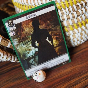 Deduction Arkham Horror LCG Custom Full-art Promo Style - Etsy