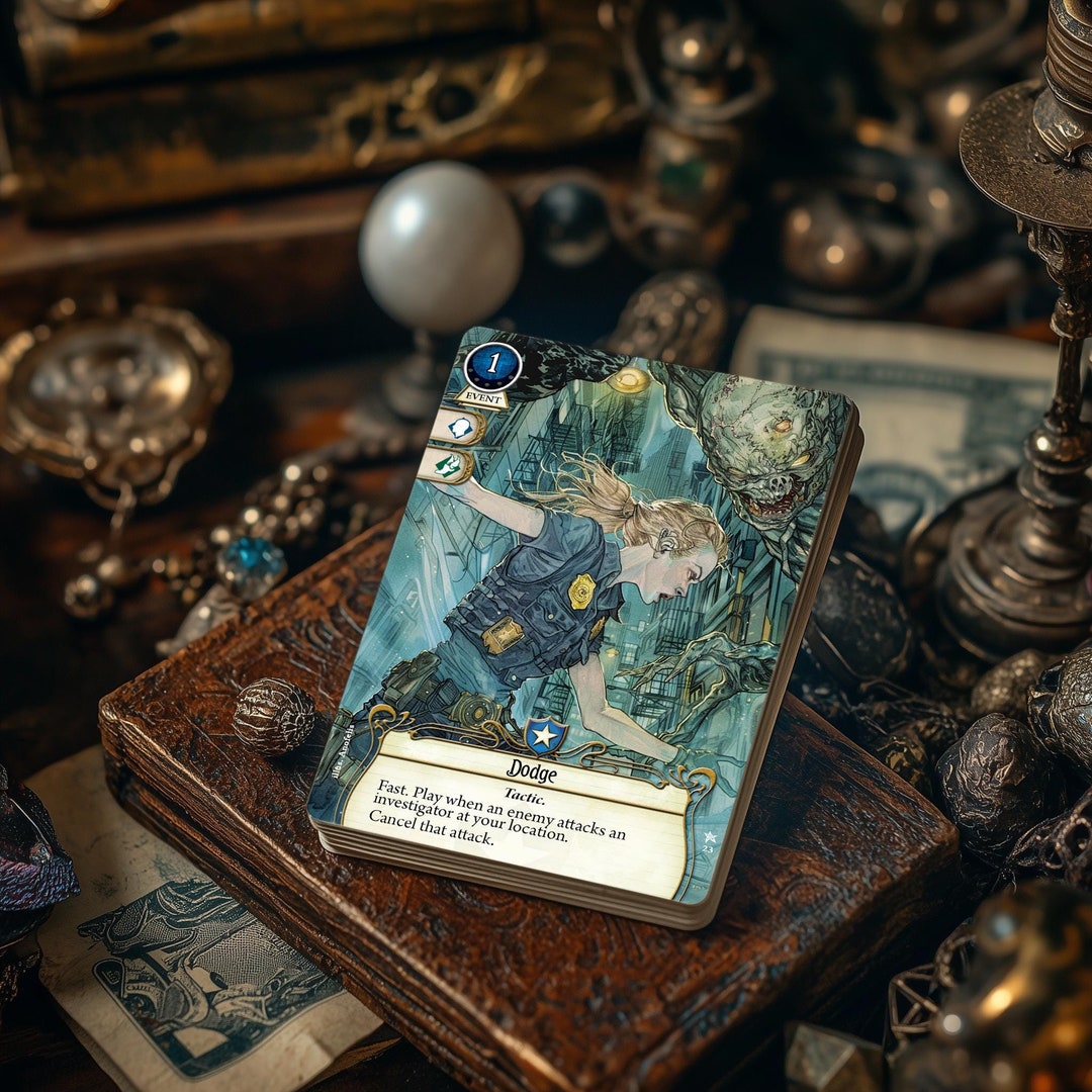Dodge (skill) - Compatible With Arkham Horror LCG - High Quality ...