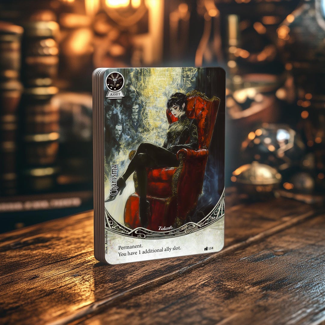 Charisma (asset) - Gender Swap - Compatible With Arkham Horror LCG ...