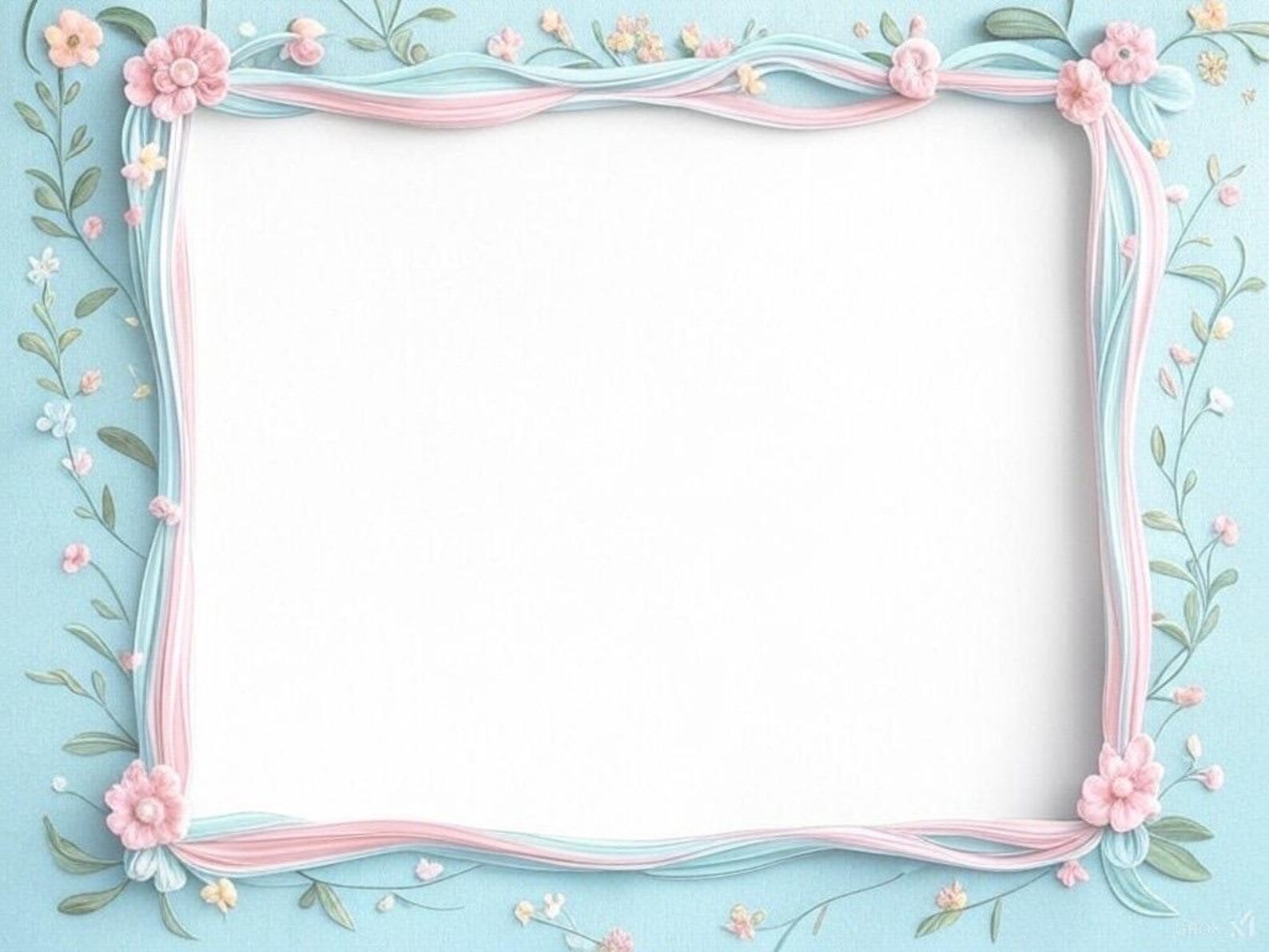 5 Digital Cards With Gender Neutral Frames and Fully Customizable Text ...