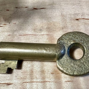 Antique Original Penn Central PCRR Adlake Brass Barrel Railroad Lock ...