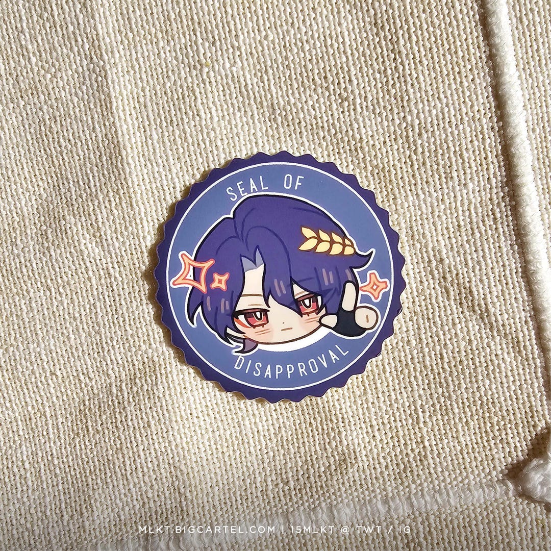 HSR | Dr Ratio - Seal of Disapproval Sticker - Etsy