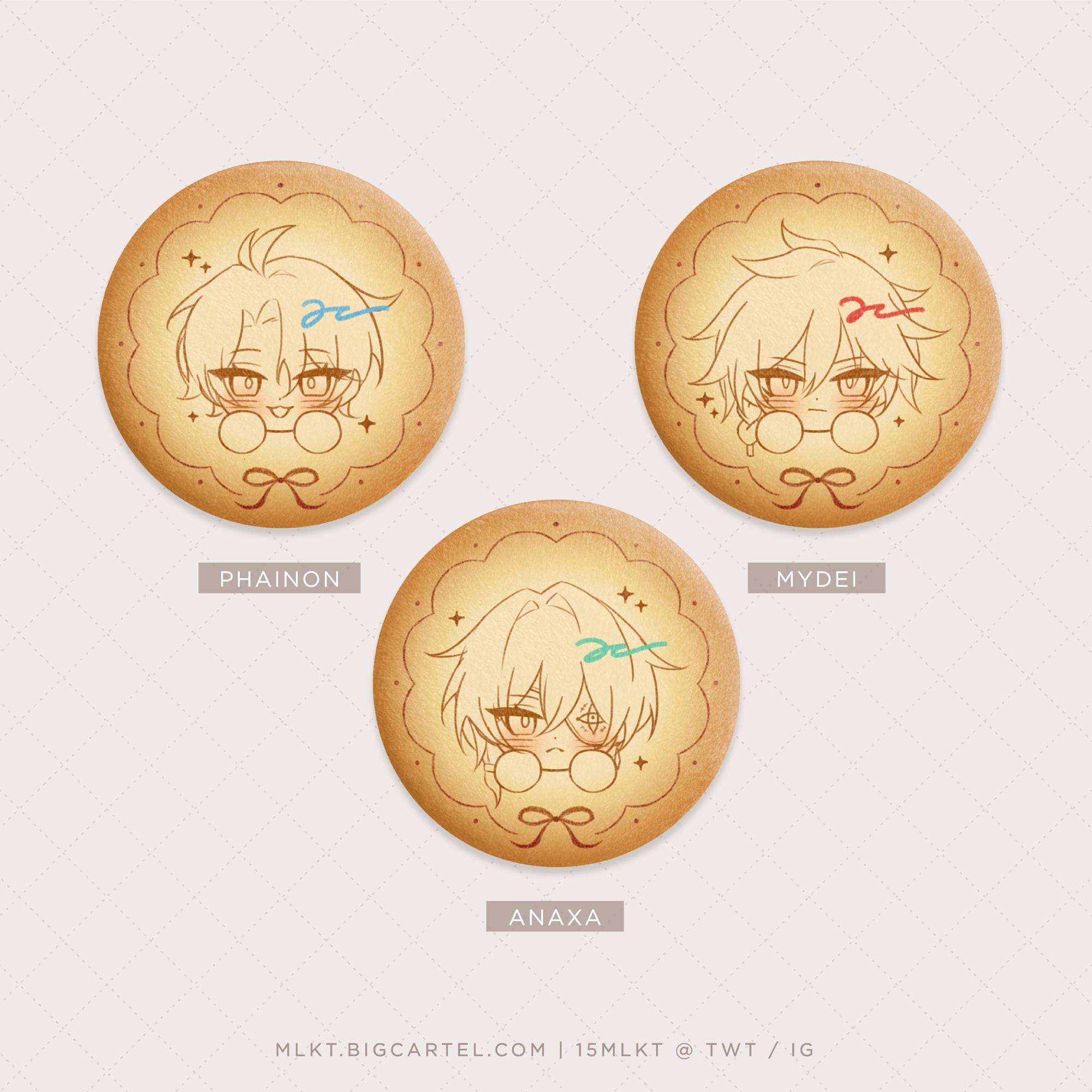 HSR | Amphoreus Cookie Plush Buttons - Etsy