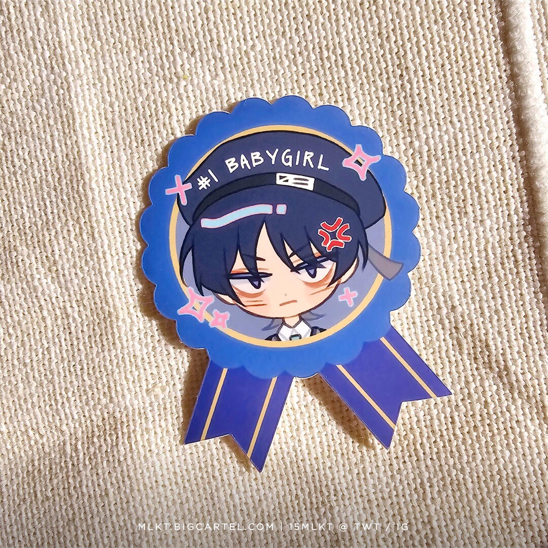 GENSHIN | Scaramouche - #1 Babygirl Sticker - Etsy