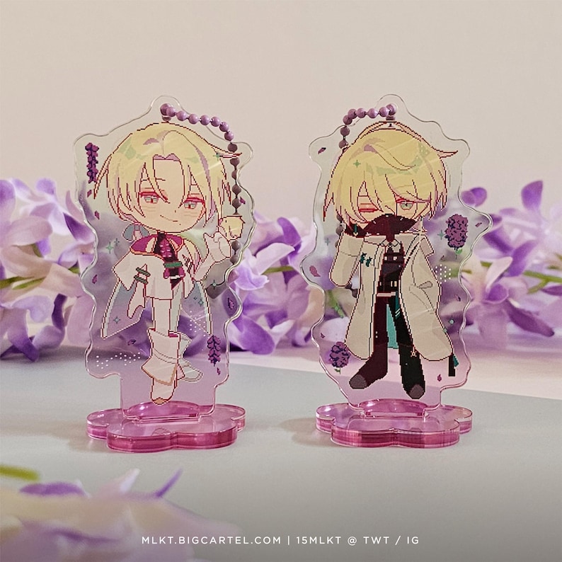 NIJIEN | Pixel Standee / Charms - Etsy