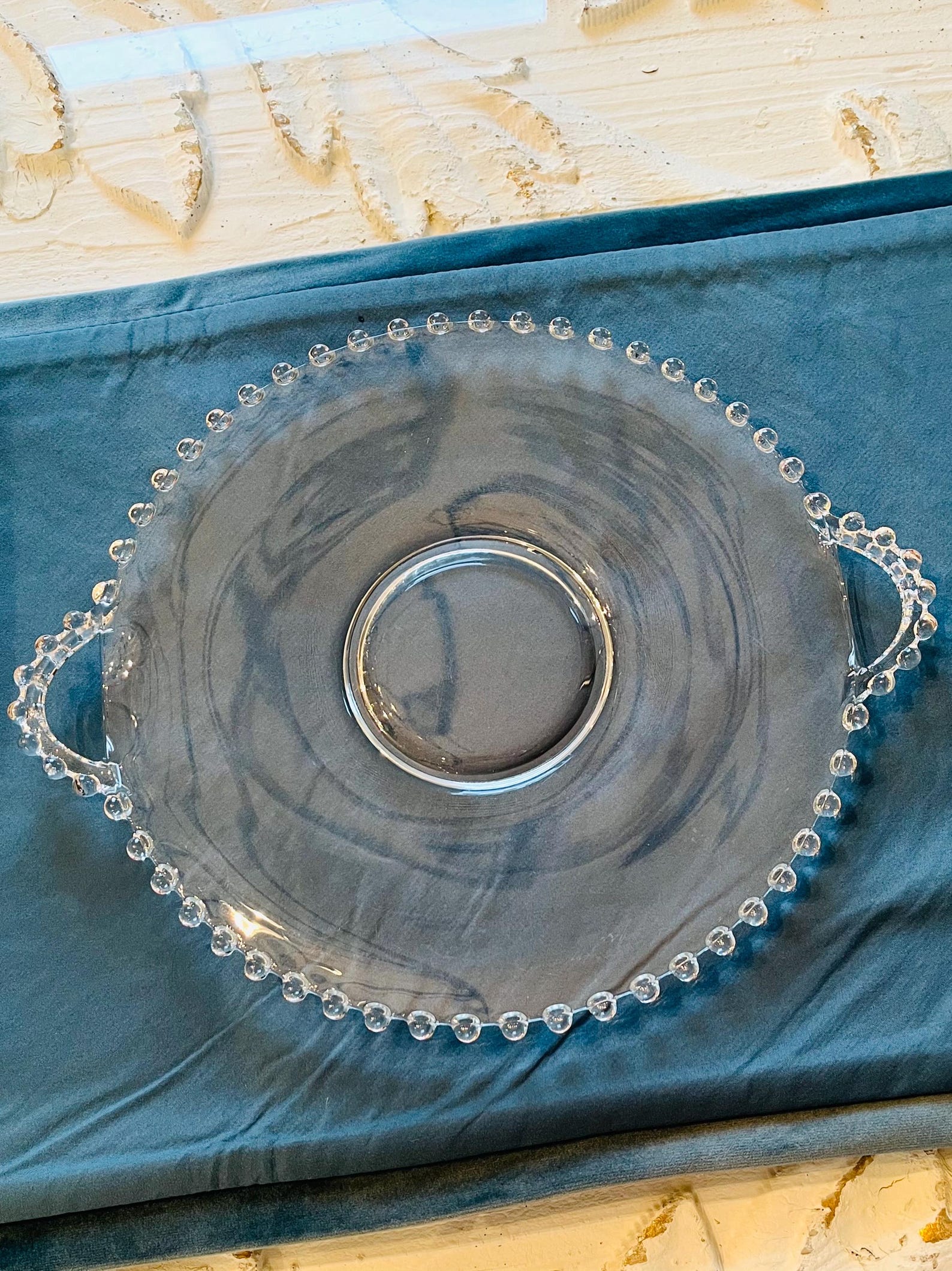Vintage Candlewick Pattern Serving Platter 1940's Serving Platter - Etsy