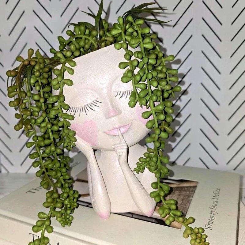 Head Planter - Etsy