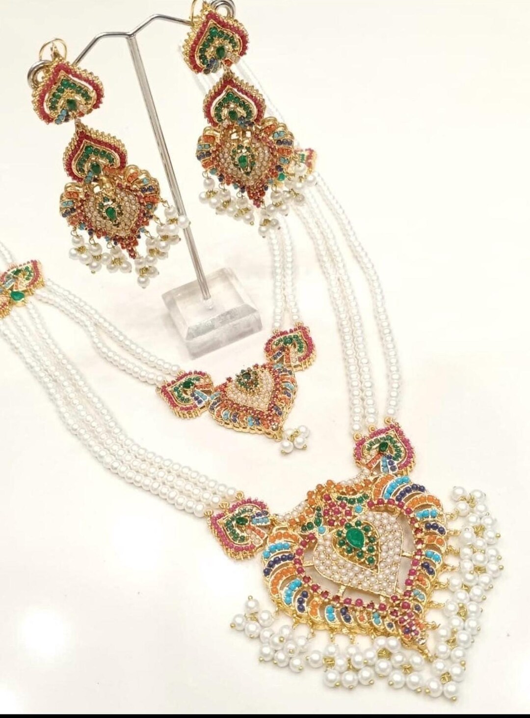 Nauratan Manjus Dholki Ball Mala / Indian Pakistani Bridal Shaadi ...