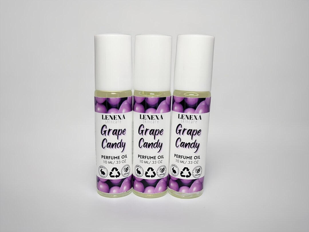 Grape Candy Perfume Oil, Roll on Perfume, Grape Perfume, Candy Perfume ...