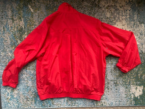 Vintage Catalina women’s red Sport logo nautical wind… - Gem