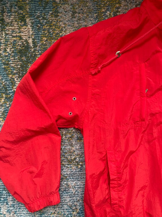 Vintage Catalina women’s red Sport logo nautical wind… - Gem