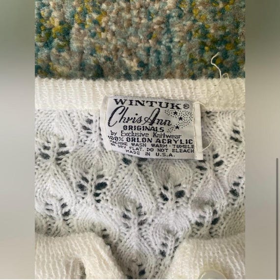 Vintage Wintuk Chris Ann Originals knitwear grandma … - Gem