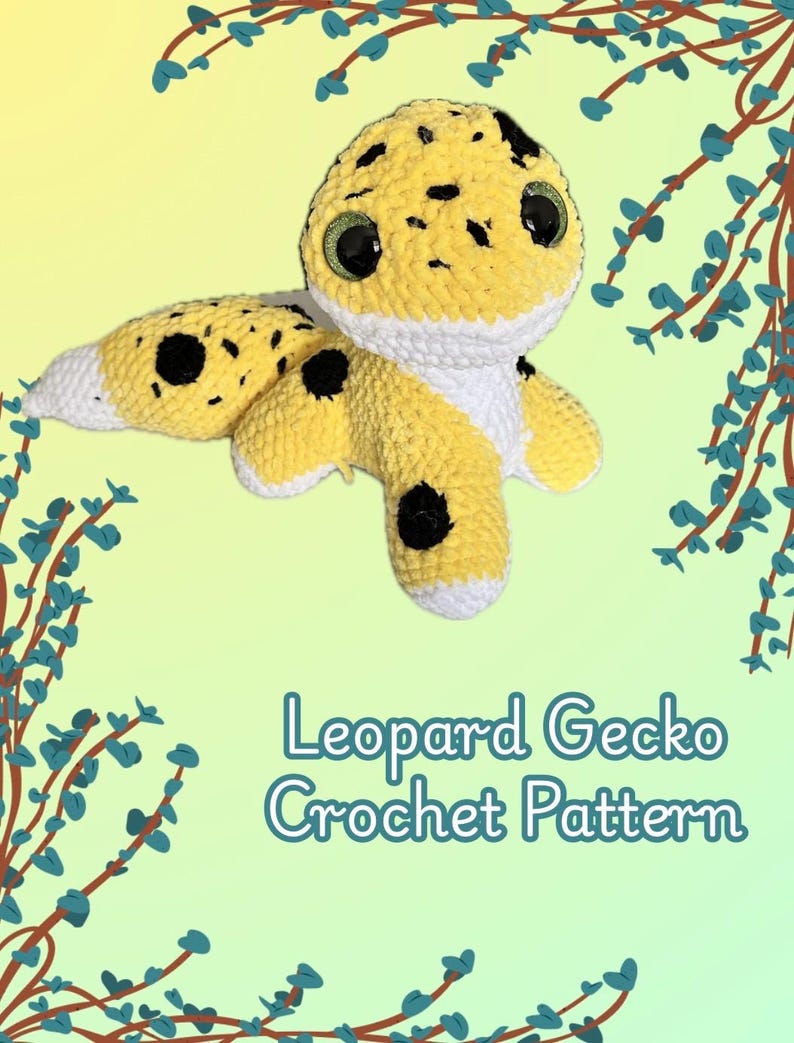 Leopard Gecko Crochet Pattern - Etsy