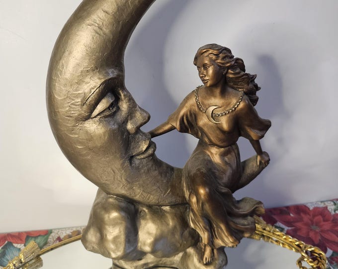 Talking to the Moon Sculpture by Alice Heath (signed by the Artist) - Etsy