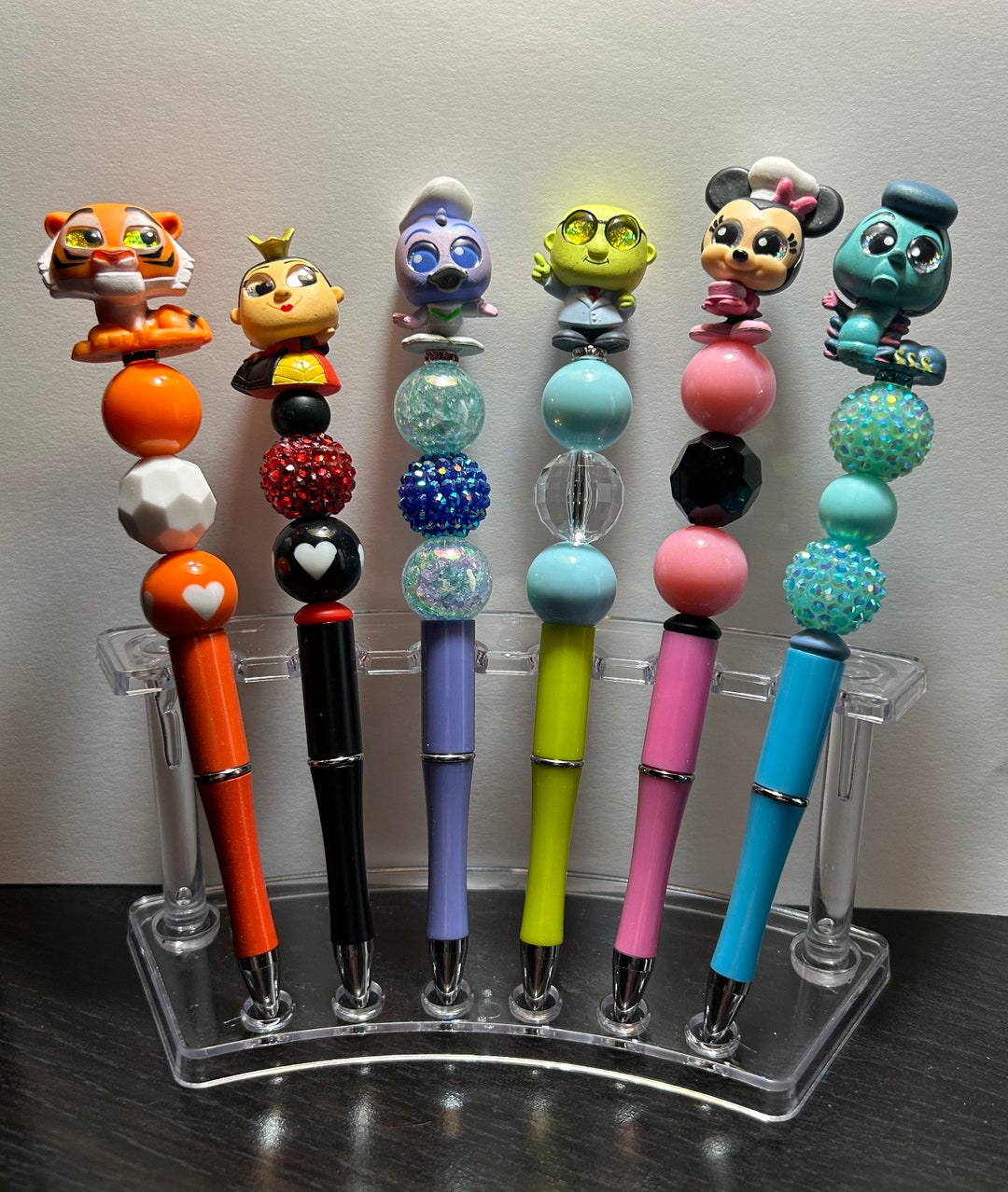 Character Topper Beadable Pen - Etsy