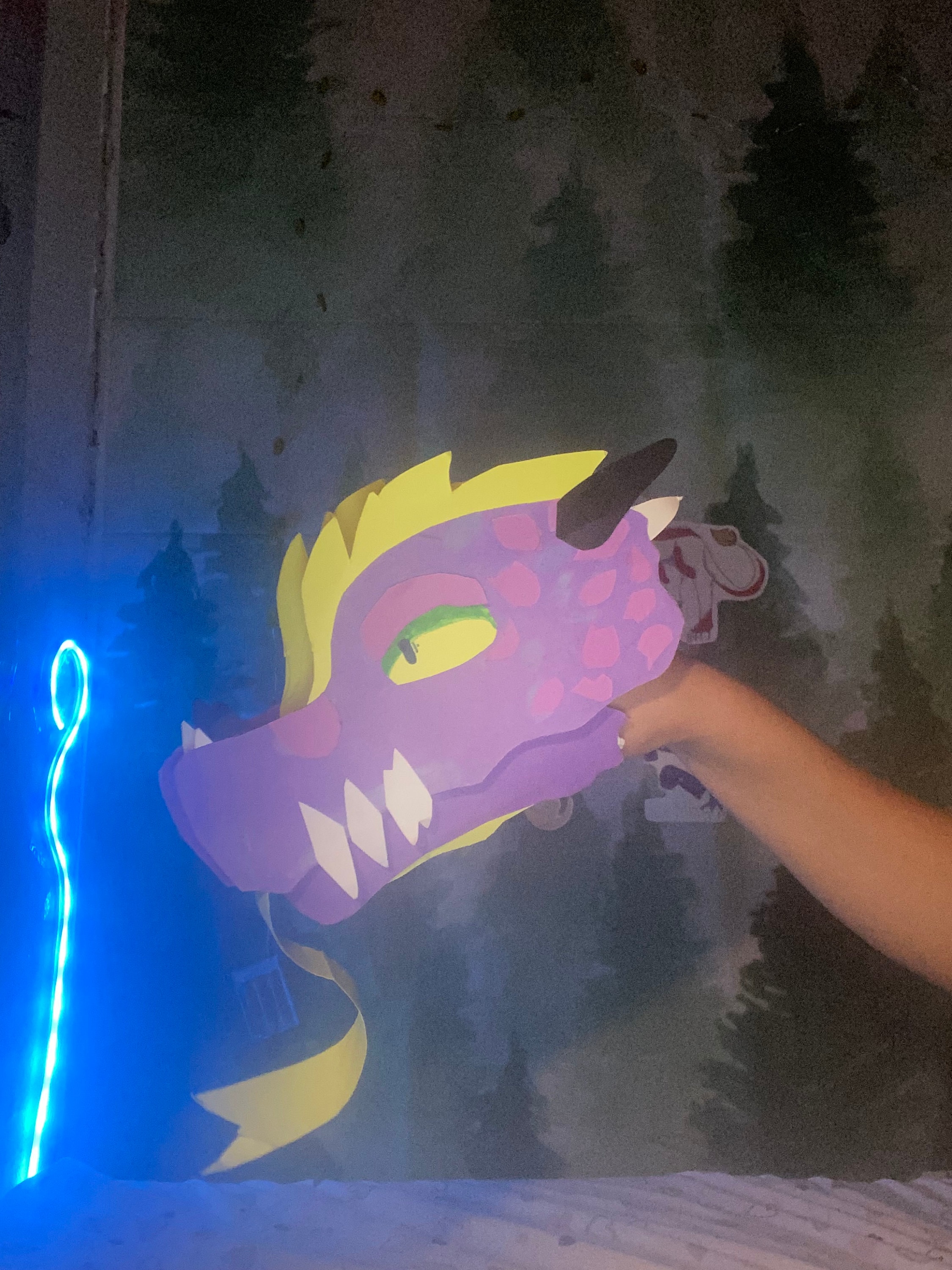 Customizable Paper Dragon Puppet - Etsy
