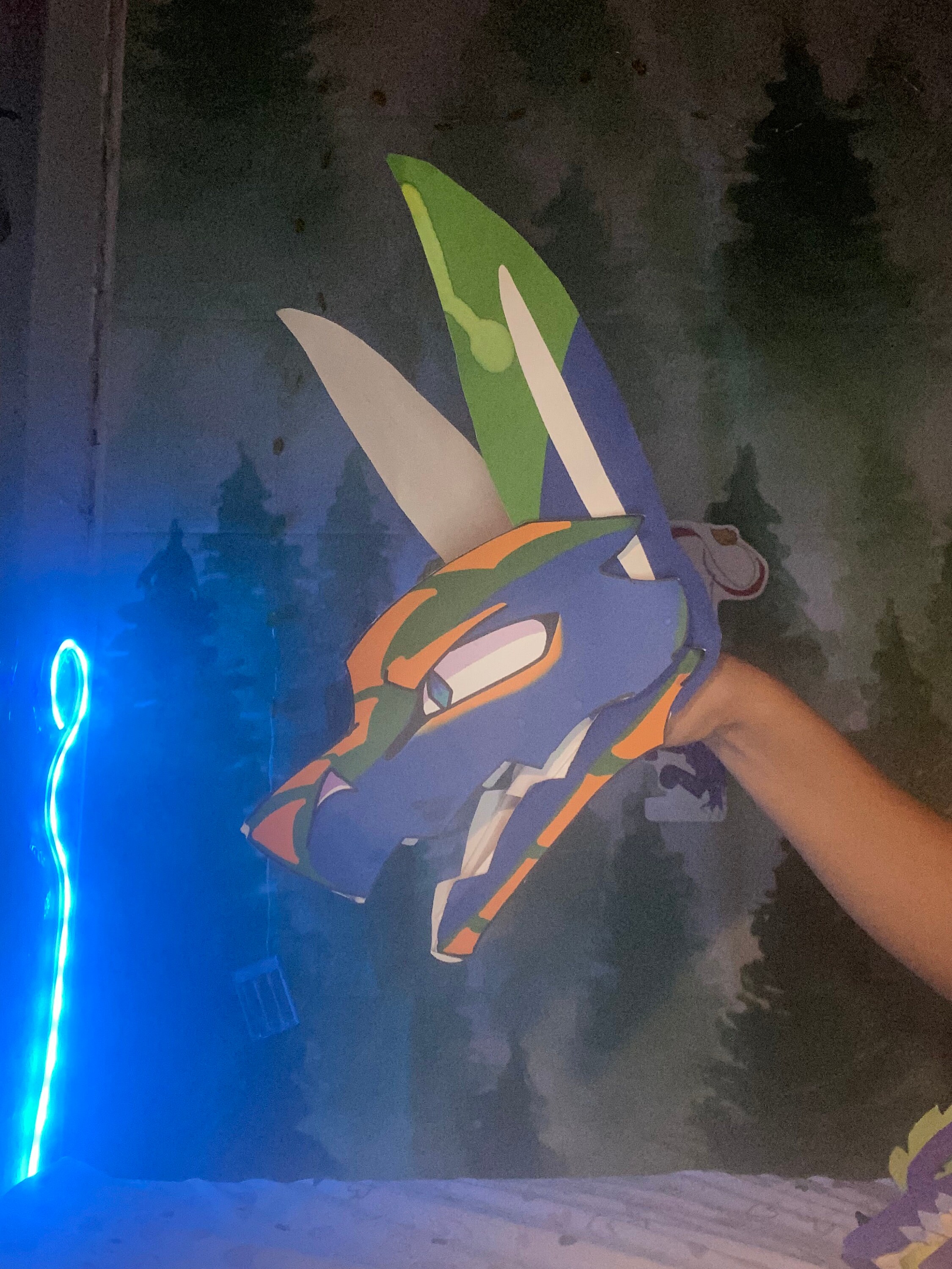 Customizable Paper Dragon Puppet - Etsy