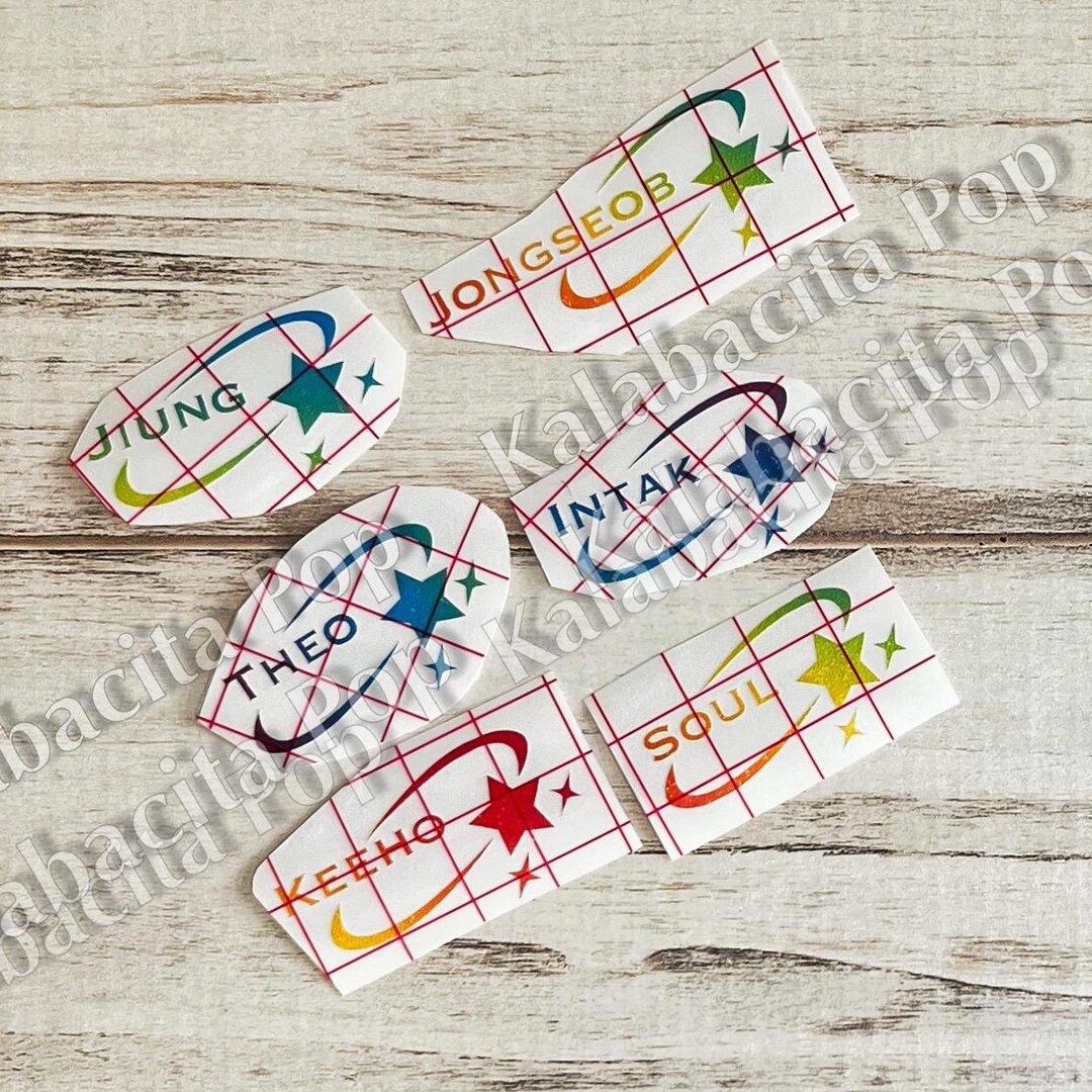 Decal K-pop P1harmony | P1ece Edition | Lightstick + More - Etsy