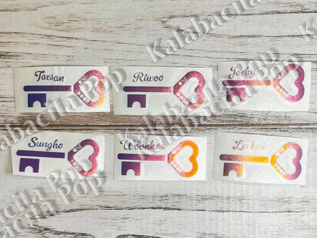 Decal K-pop BOYNEXTDOOR | BND Vibes Edition | Lightstick & More - Etsy