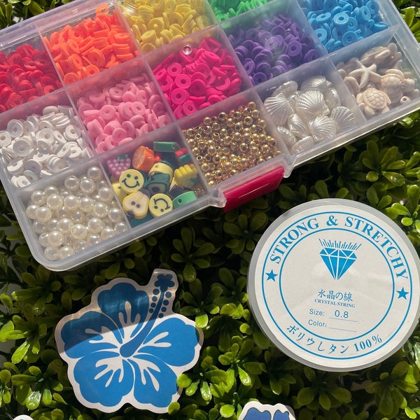 Clay Beads Kit - Etsy
