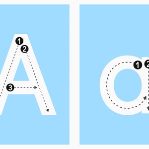 Interactive Whiteboard Alphabet Template A to Z Learning Tool for Kids ...