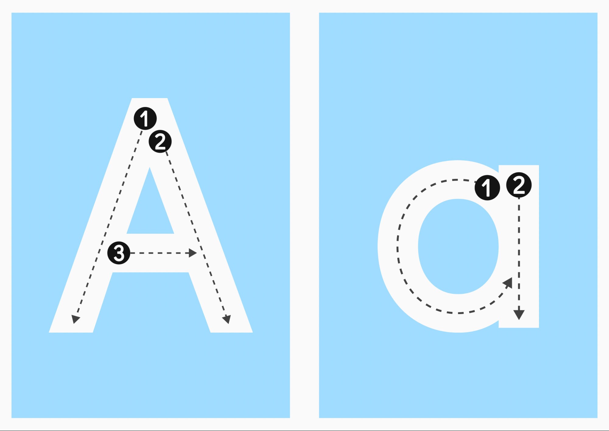 Interactive Whiteboard Alphabet Template A to Z Learning Tool for Kids ...
