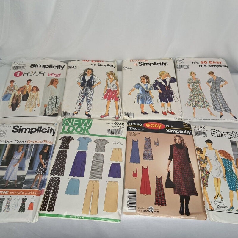 Vintage Sewing Patterns - Etsy