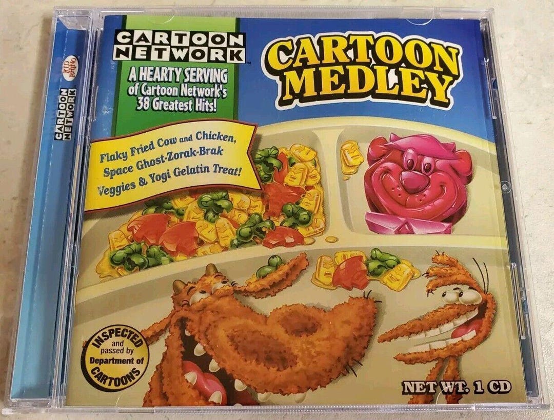 Cartoon Network: Cartoon Medley CN CD Powerpuff Dexter's Lab Spaceghost ...