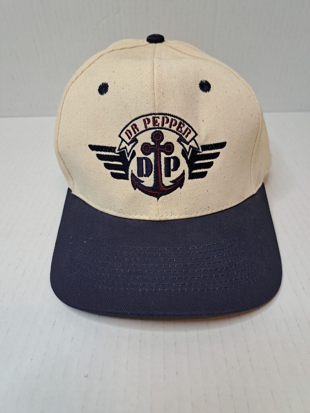 Vintage VTG Dr Pepper Men's Hat Cap Embroidered Patch Soda Promo ...