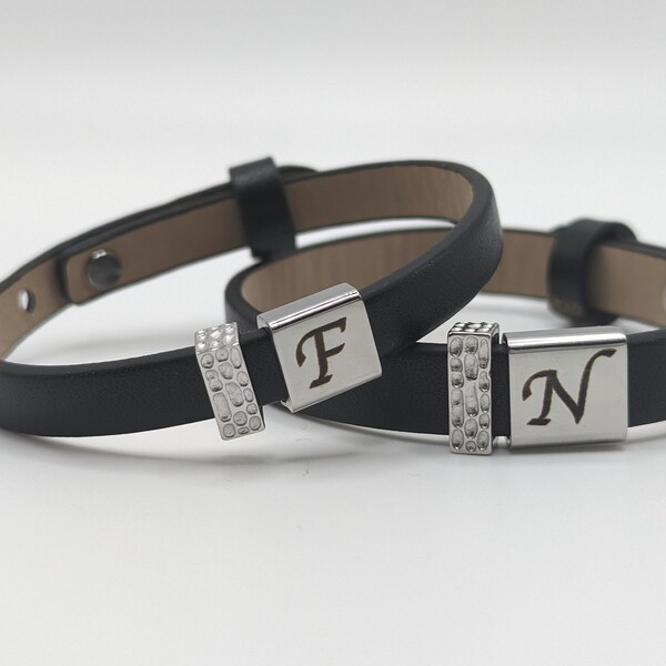 Couples Bracelet Leather - Etsy