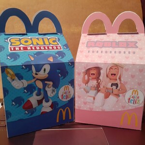 MCDONALD'S Buildable Box to Print Different Designs PDF Editable ...