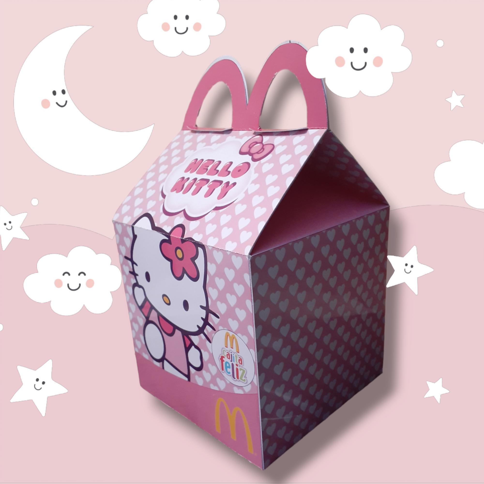 MCDONALD'S Buildable Box to Print 70 Different PDF Designs + Editable ...