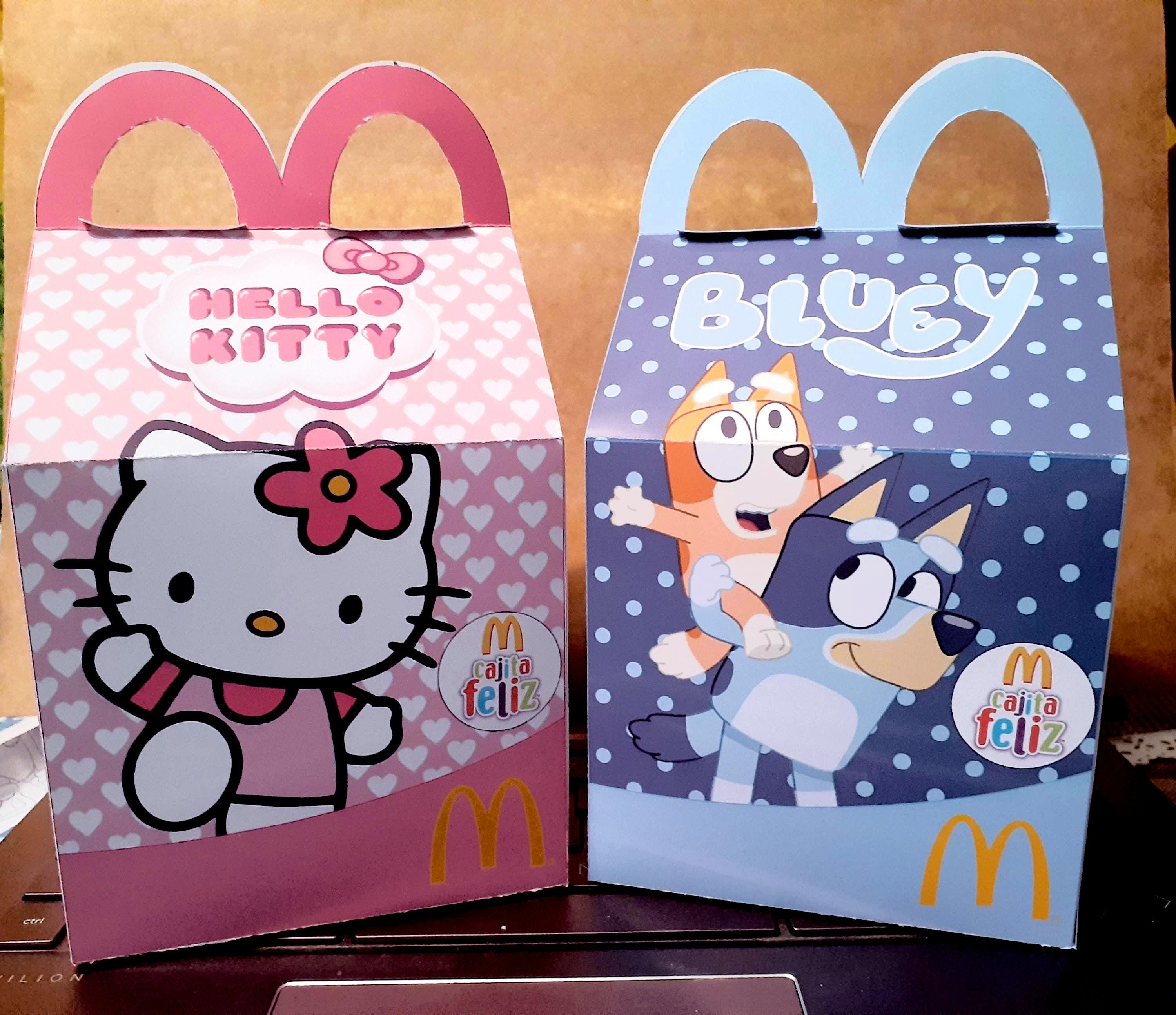 MCDONALD'S Buildable Box to Print 70 Different PDF Designs + Editable ...