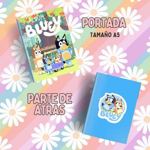 Digital File Bluey Album Sheets Envelopes PDF Format - Etsy