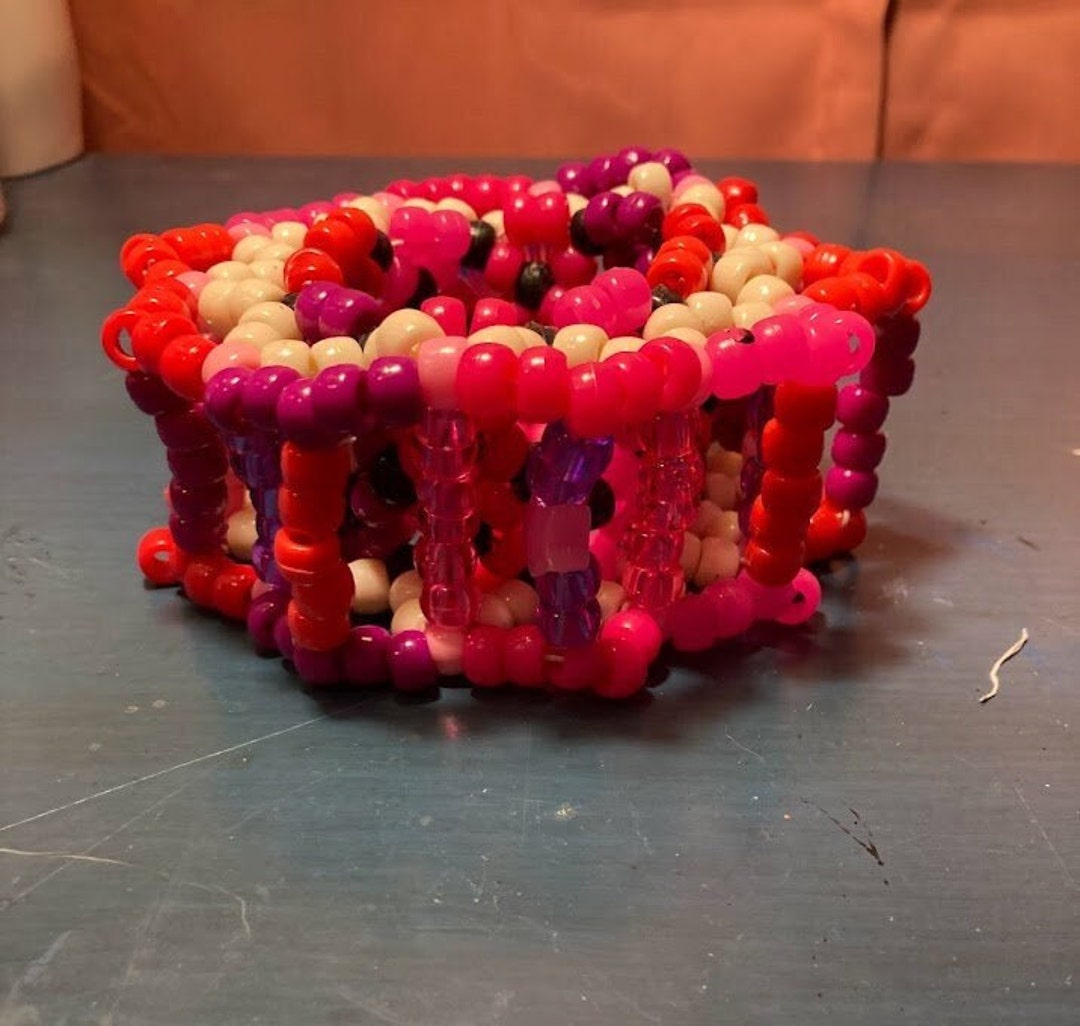 3D Carousel Kandi Cuff Bracelet - Etsy