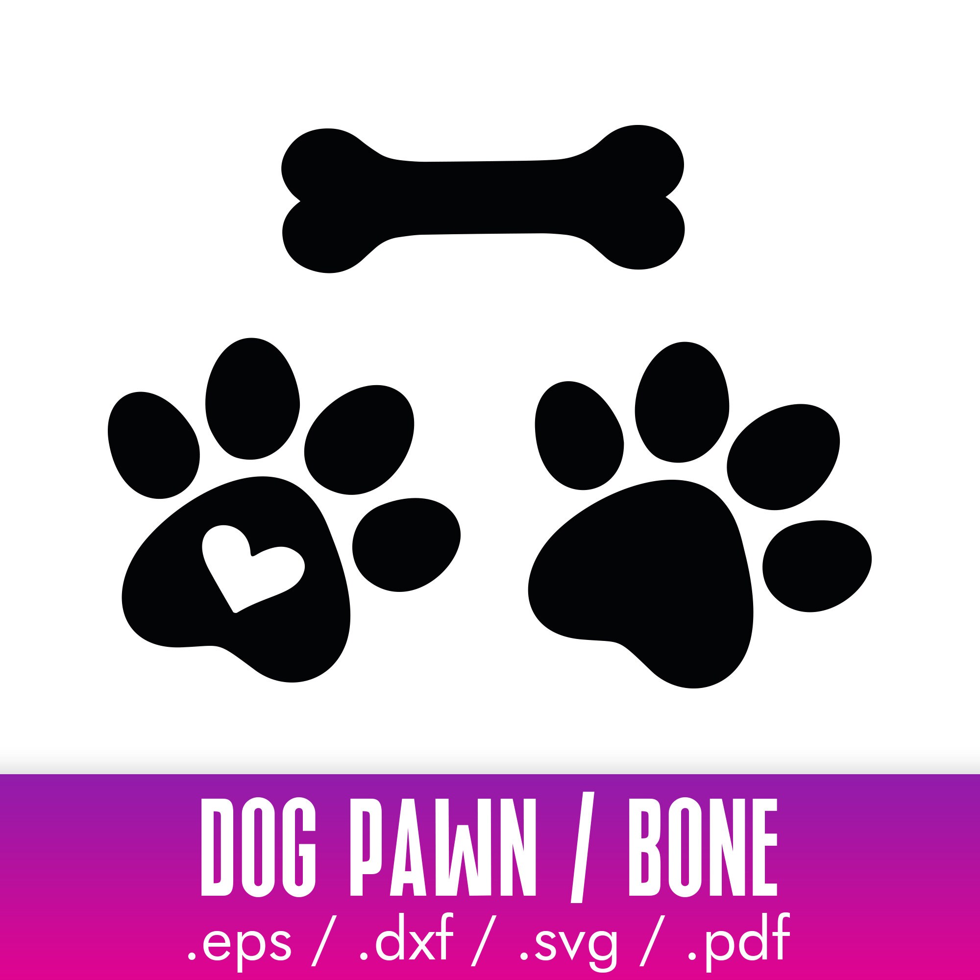Dog Pawn SVG, Dog Pawn, T-shirt SVG, Cut File, Svg File, Wine Glass Cut ...