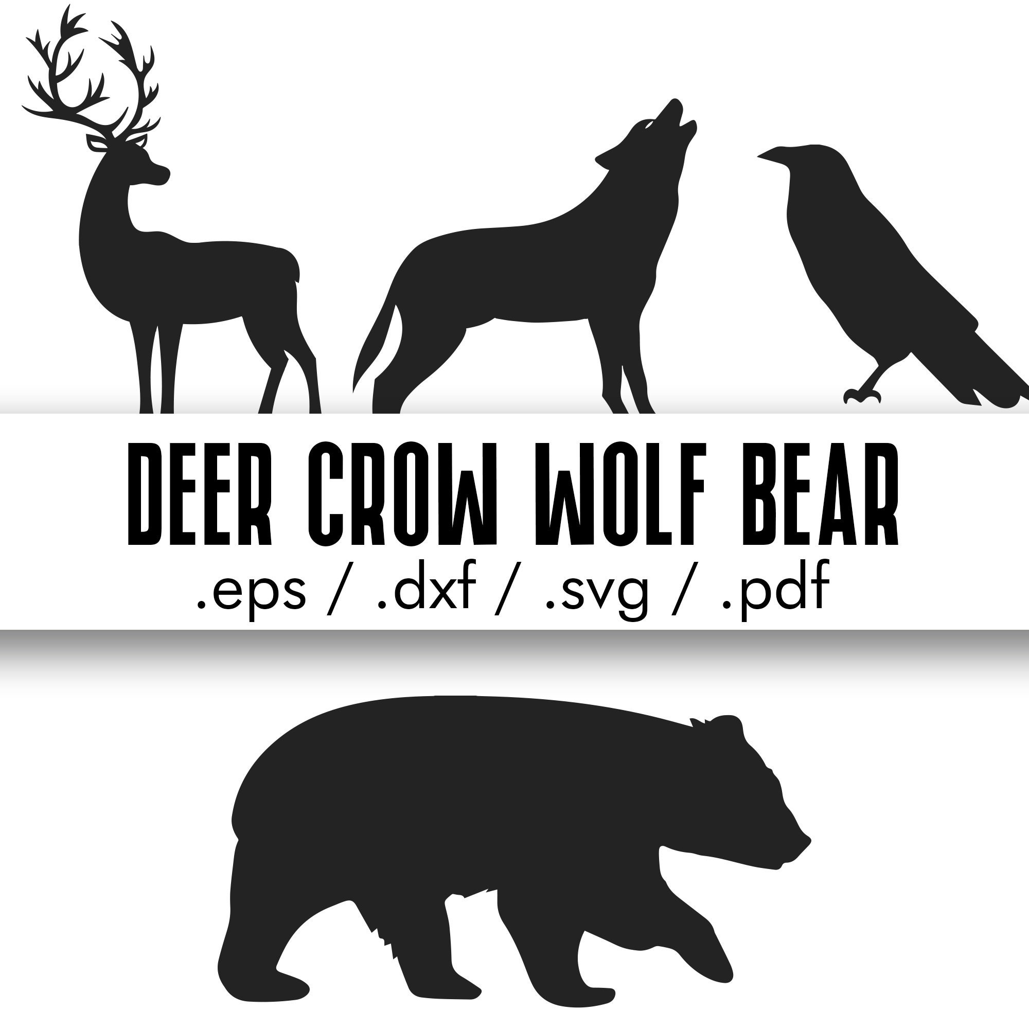 Animal SVG, Wild Life Svg, Cricut Animal Cut File, Cricut, Digital ...