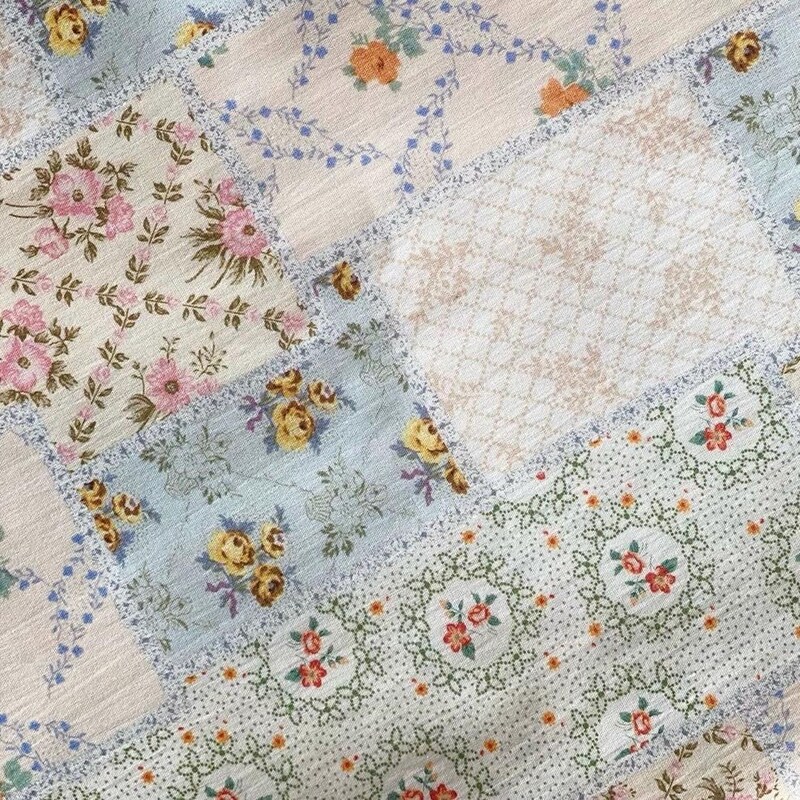 Patchwork Fabric - Etsy