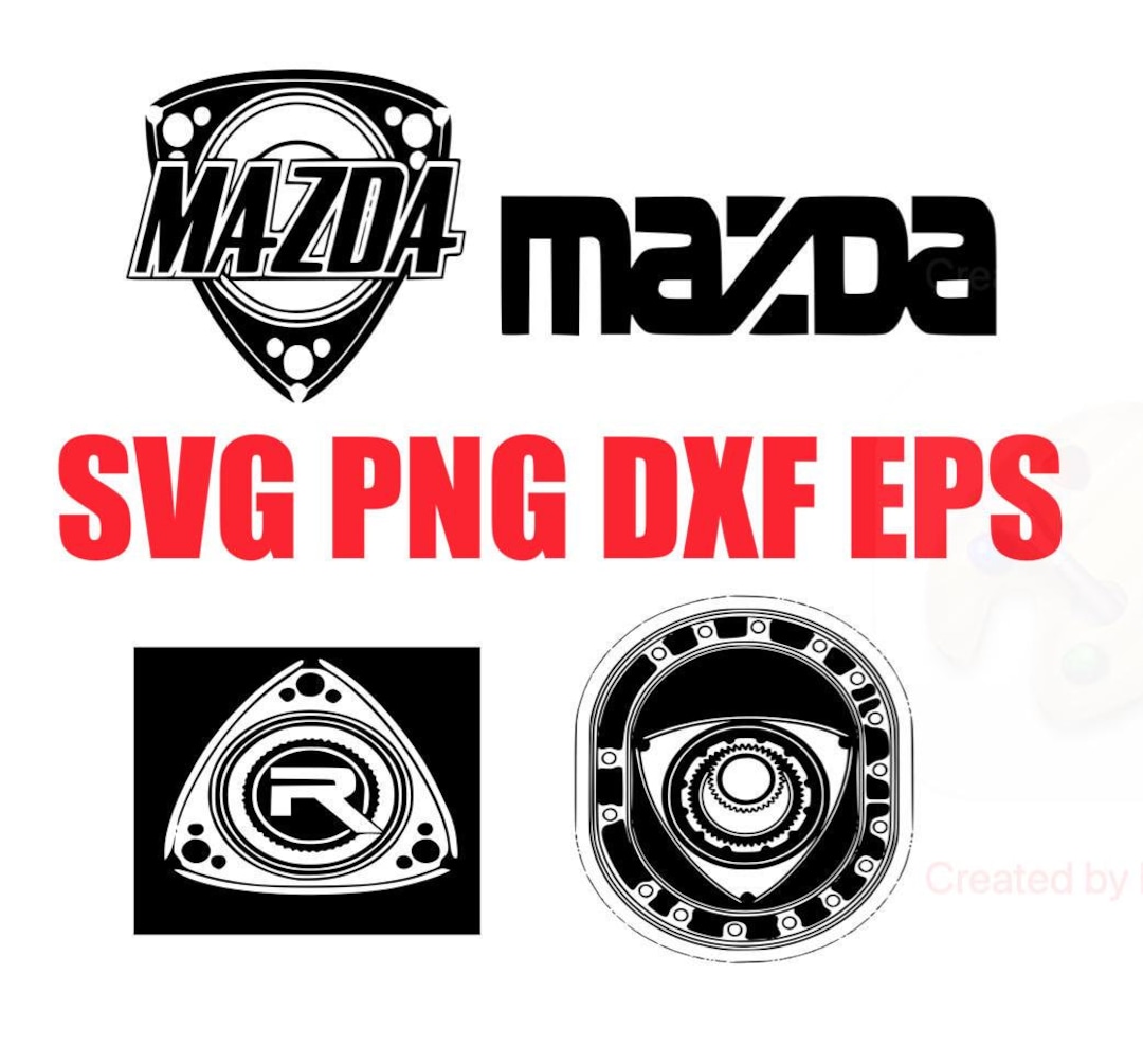 Rotary Mazda Svg,dxf,png,eps Files - Etsy