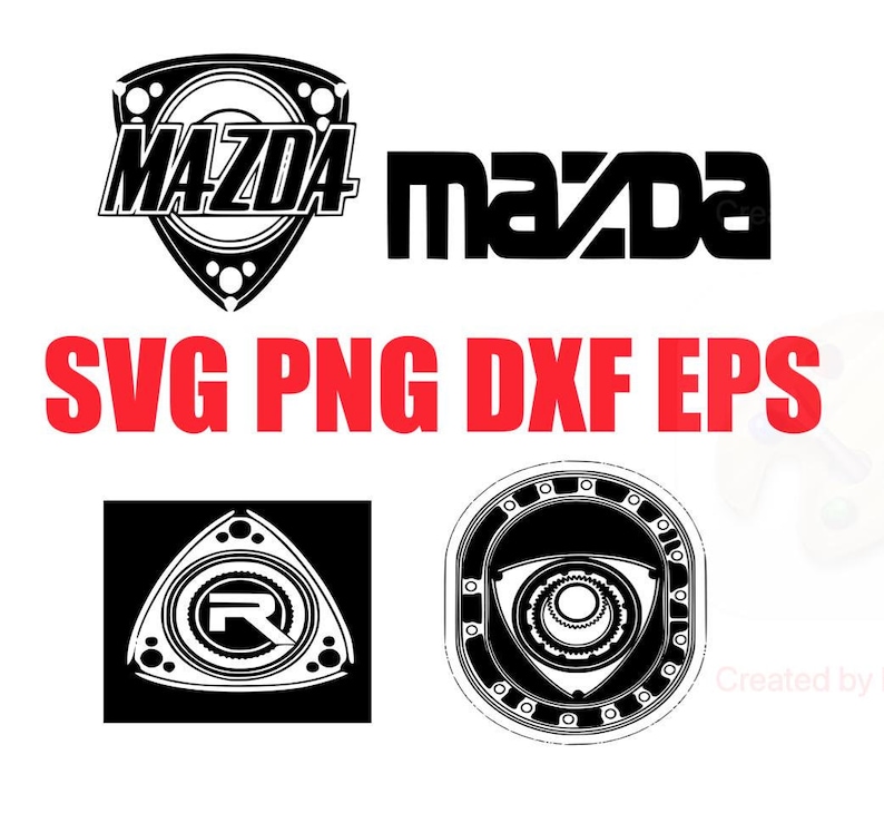 Rotary Mazda Svg,dxf,png,eps Files - Etsy