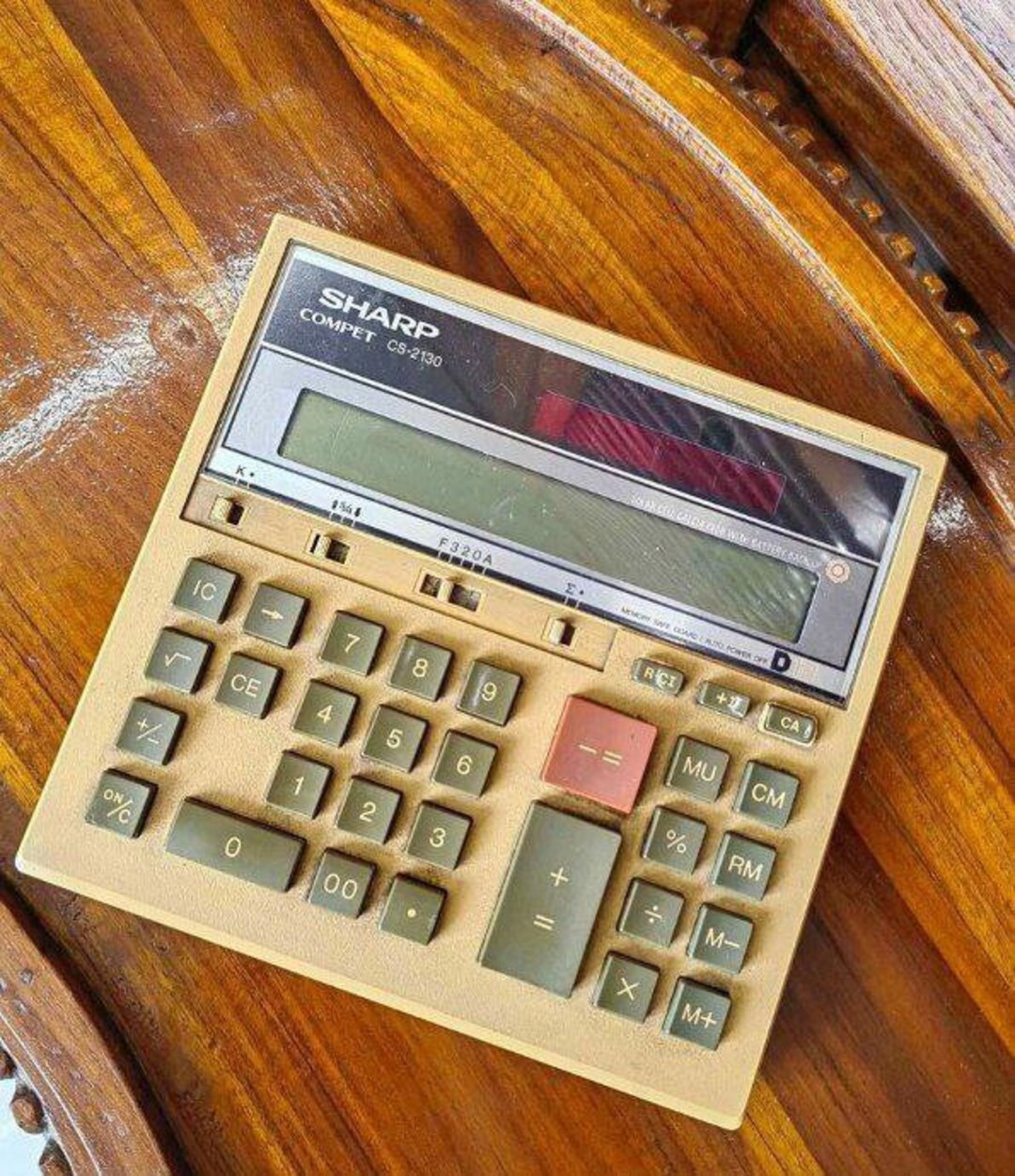 Vintage Sharp Calculator: Retro Math Magic - Etsy
